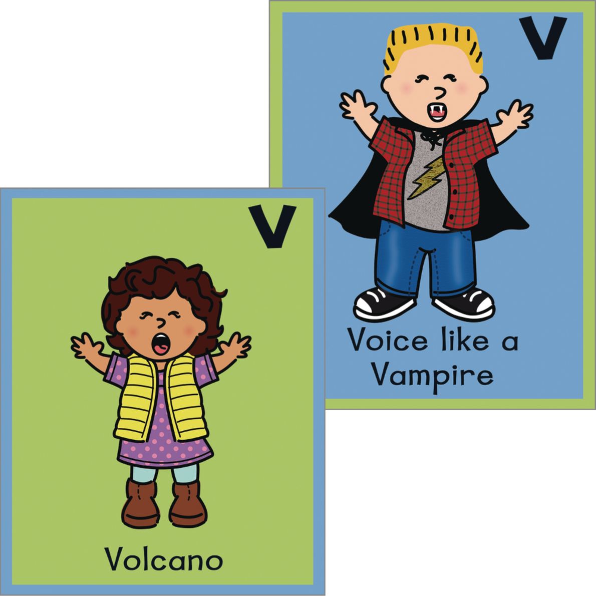 Voices And Brain Break Cards