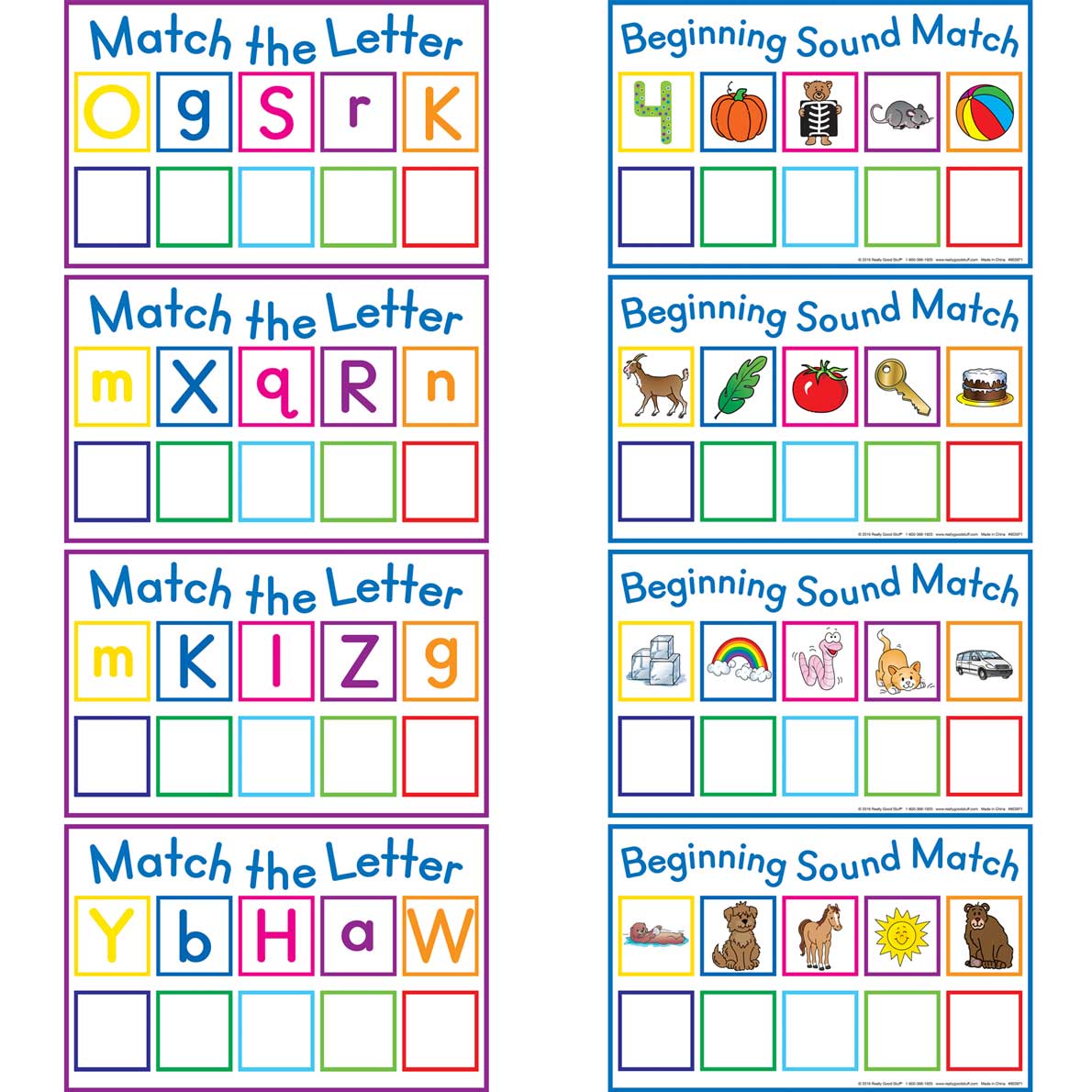 Letter Match Mats™ And Letters Kit