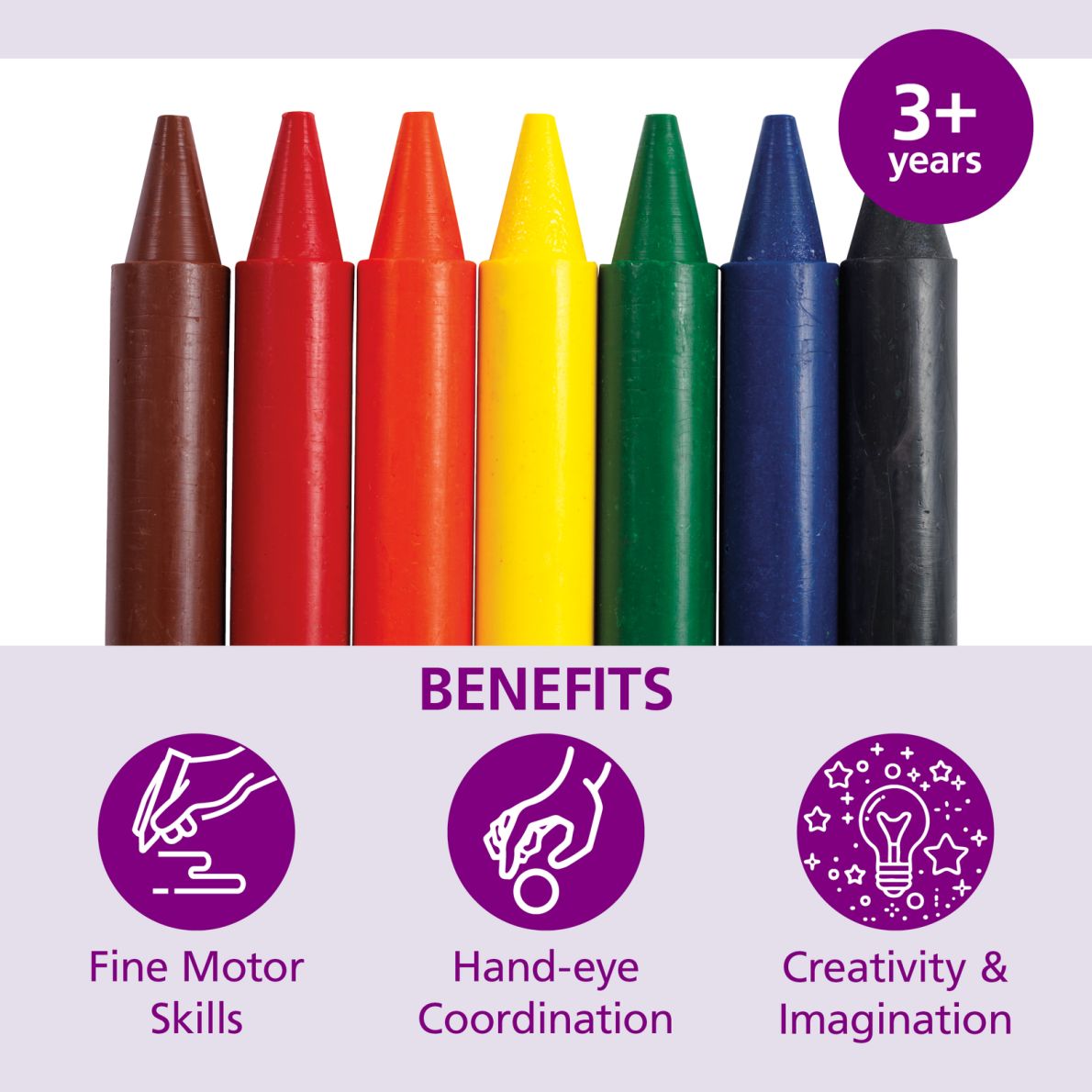 Colorations® Chubby Crayons Value Pack - Set of 200