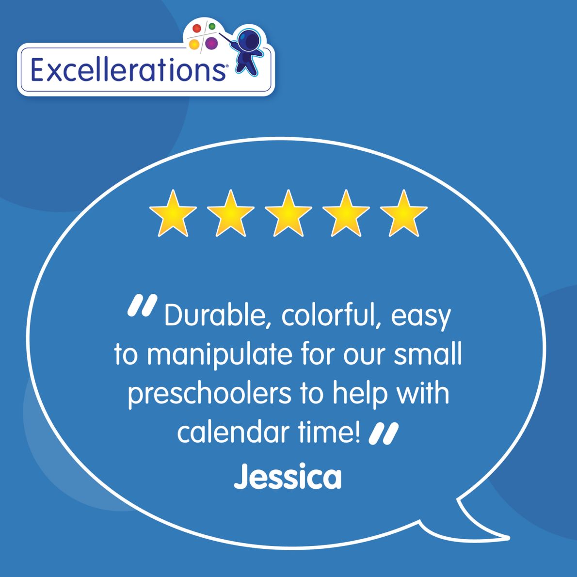 Excellerations® Classroom Calendar and Weather Pocket Chart