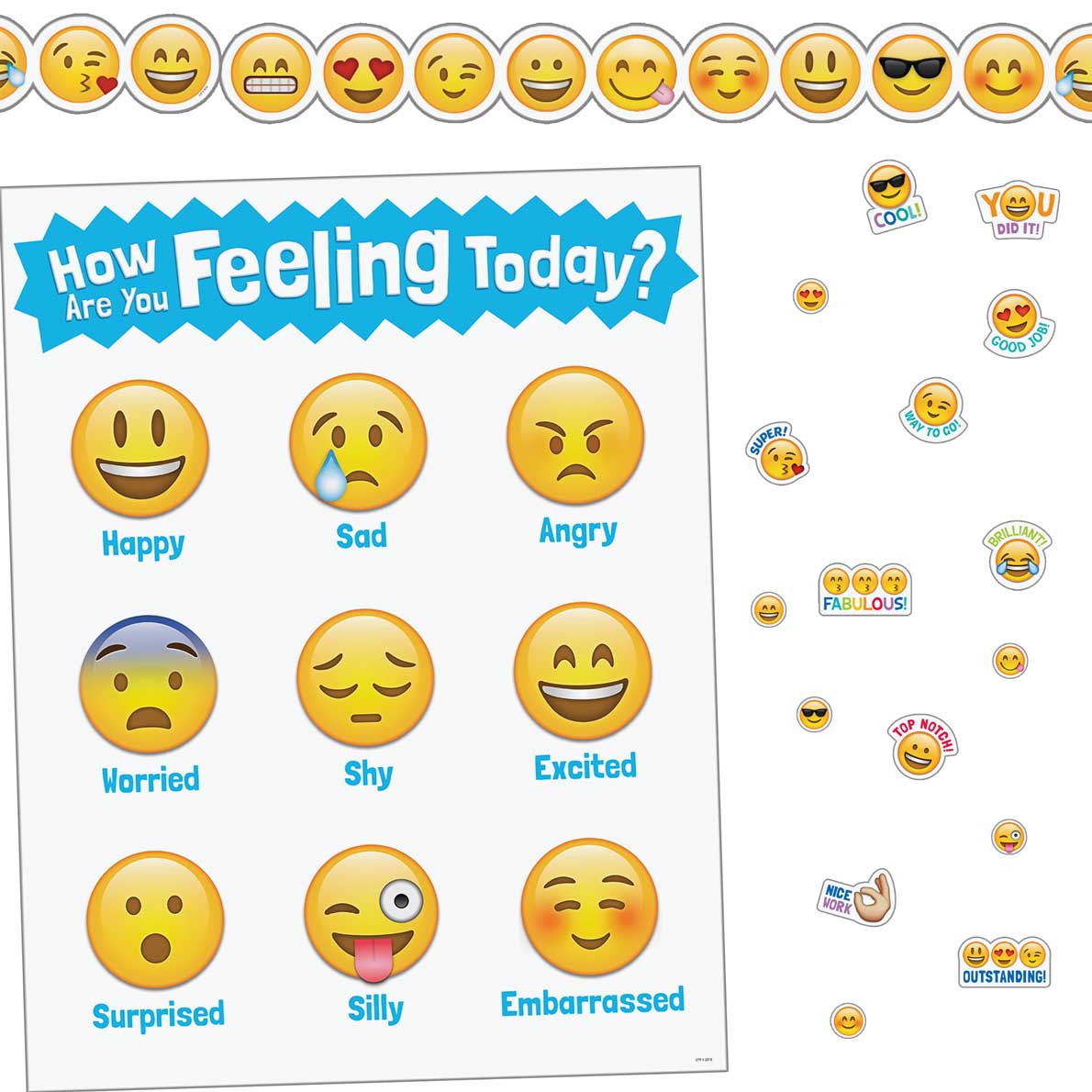 Emoji Decor And Sticker Set