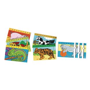 Excellerations® Wooden Counting Critters Puzzles - Set of 10