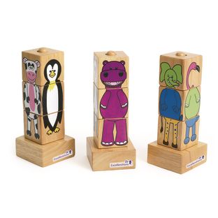 Excellerations® Wooden Counting Critters Puzzles - Set of 10