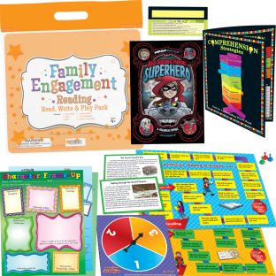 Family Engagement Reading - Read, Write and Play Pack -Upper Grades