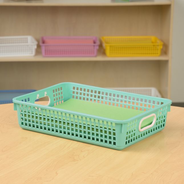Really Good Stuff® Classroom Paper Baskets - 6 Pack - Bold Vibes
