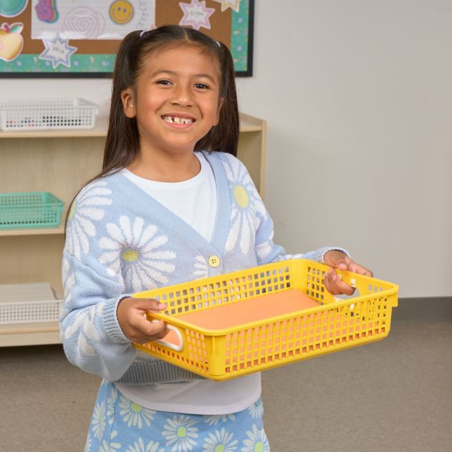 Really Good Stuff® Classroom Paper Baskets - 6 Pack - Bold Vibes