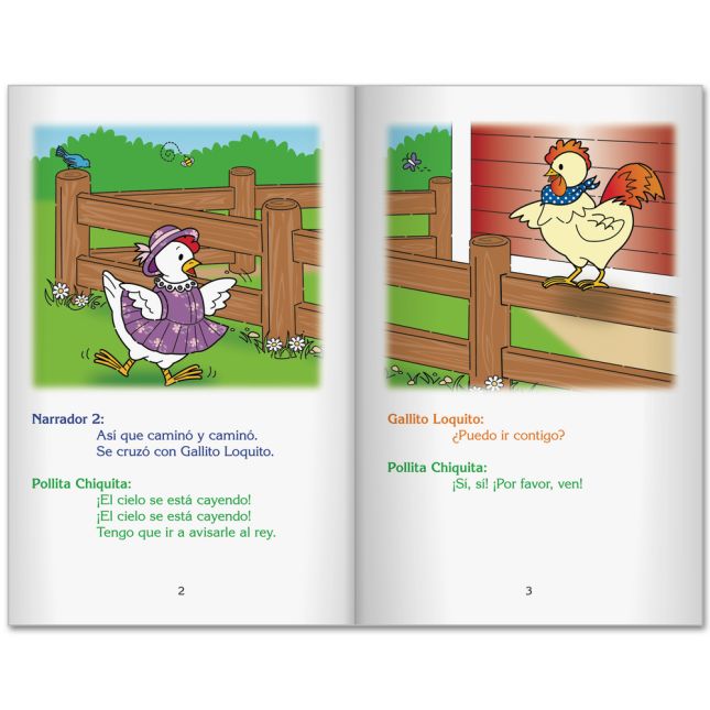 Really Good Spanish Readers' Theater: Henny-Penny (Teatro Del Lector ...