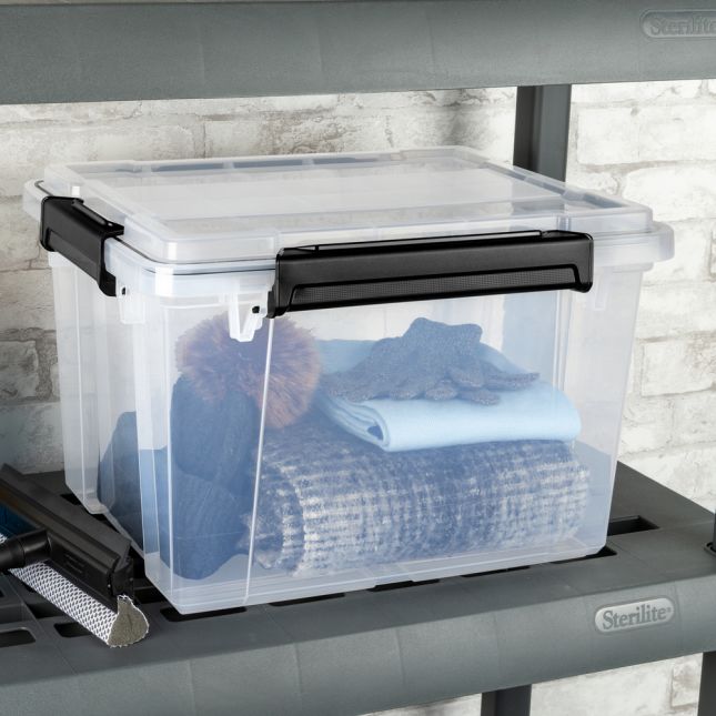 Snap-Tight Clear Activity Storage Box - 1 storage bin