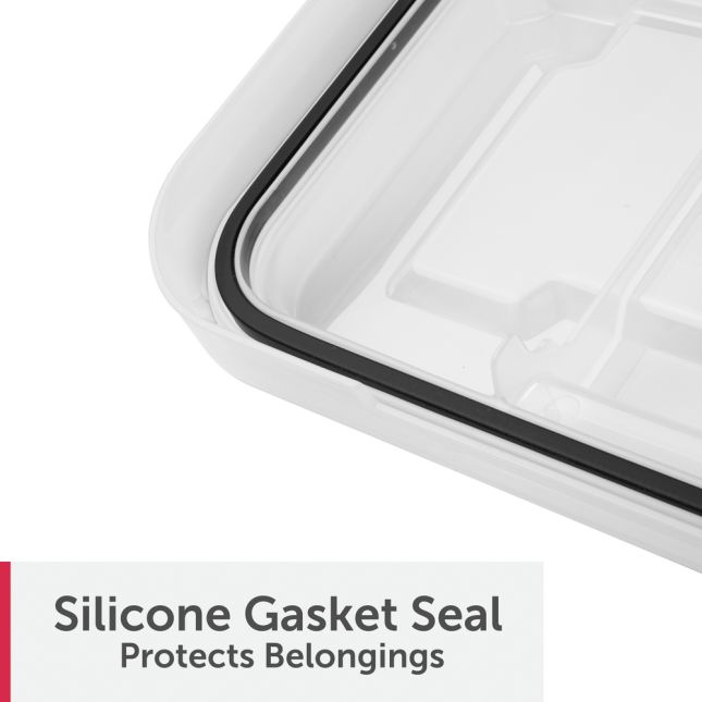 Snap-Tight Clear Activity Storage Box - 1 storage bin